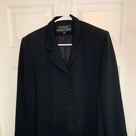 Alex Garfield | Jackets & Coats | Alex Garfield Marks Black 4 Button ...